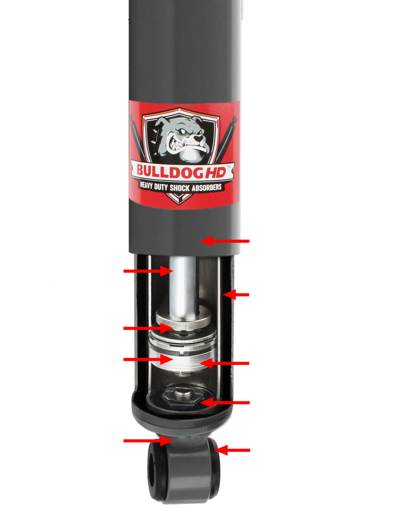 Cutaway | Bulldog HD Shocks – Heavy Duty Shocks Absorbers